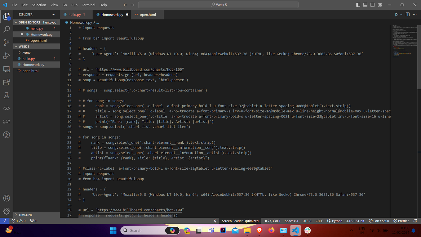 Final Project at Sparta Coding Club | by Adi Tiwari | Medium