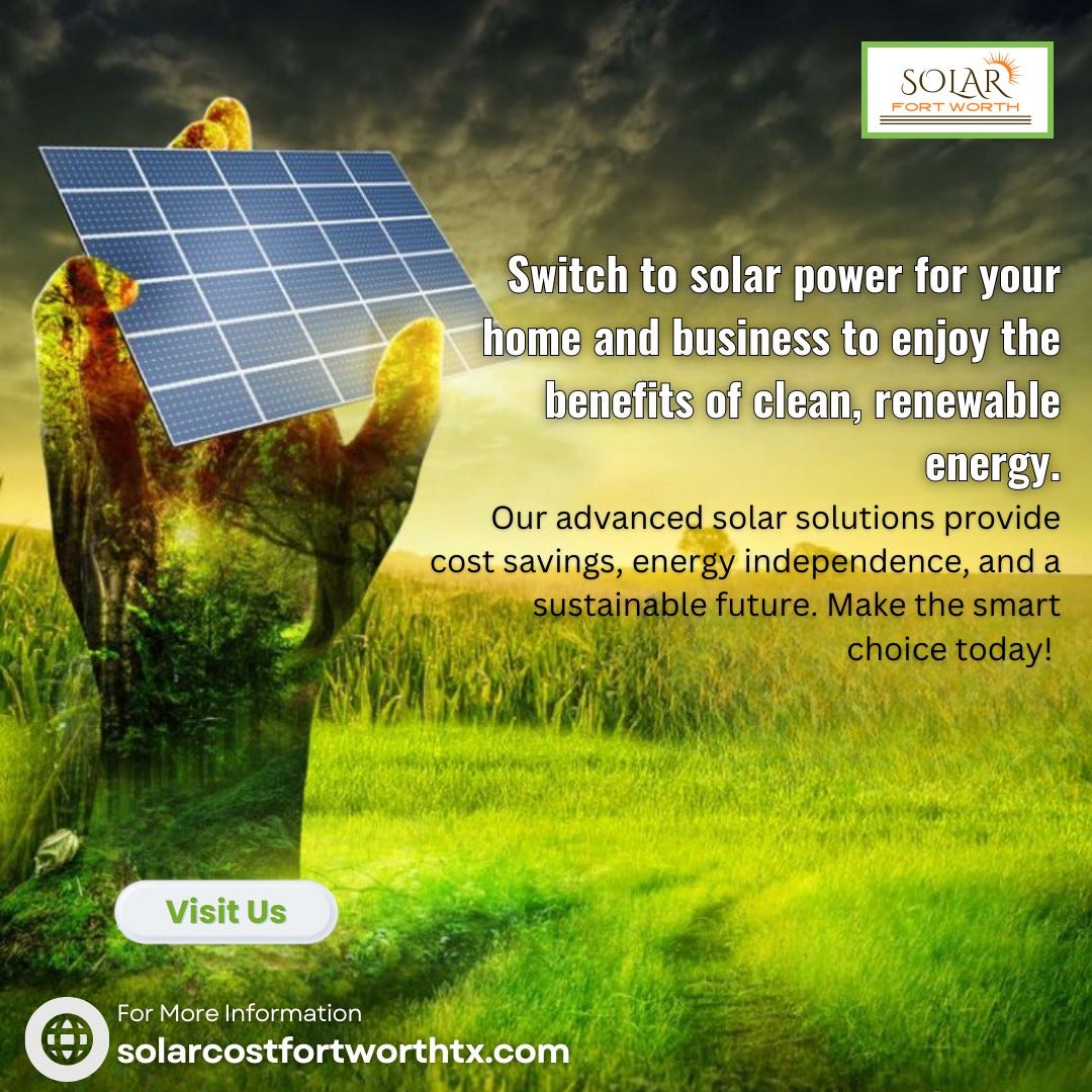 Unveiling the Potential of Solar Technology in Fort Worth, Texas: A ...