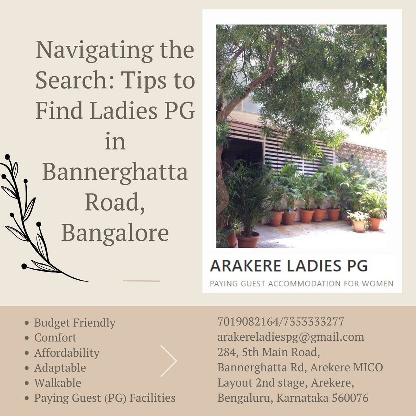 A Comprehensive Guide to Finding PG Accommodation Near Hulimavu Gate ...