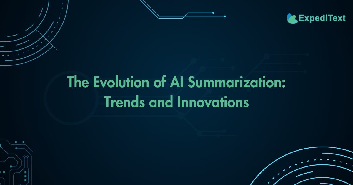 Exploring AI Text Summarizer APIs for Developers | by Expeditext | May ...