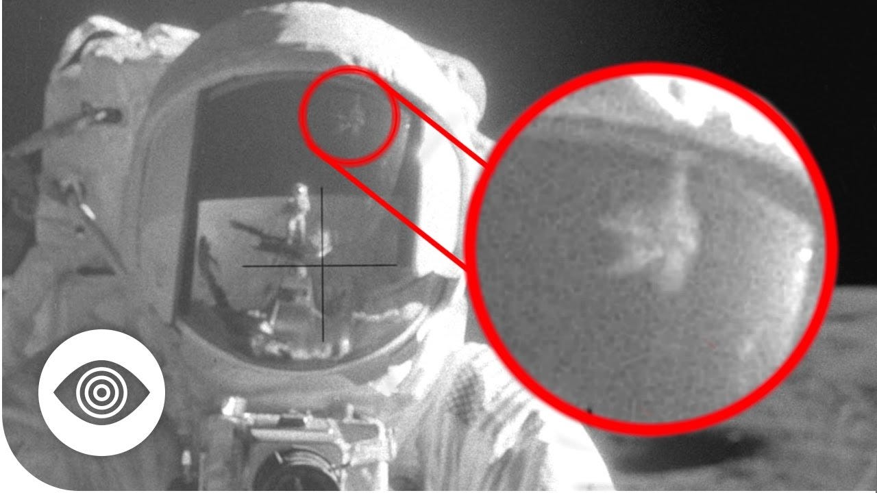 Astronaut Visor Reflection