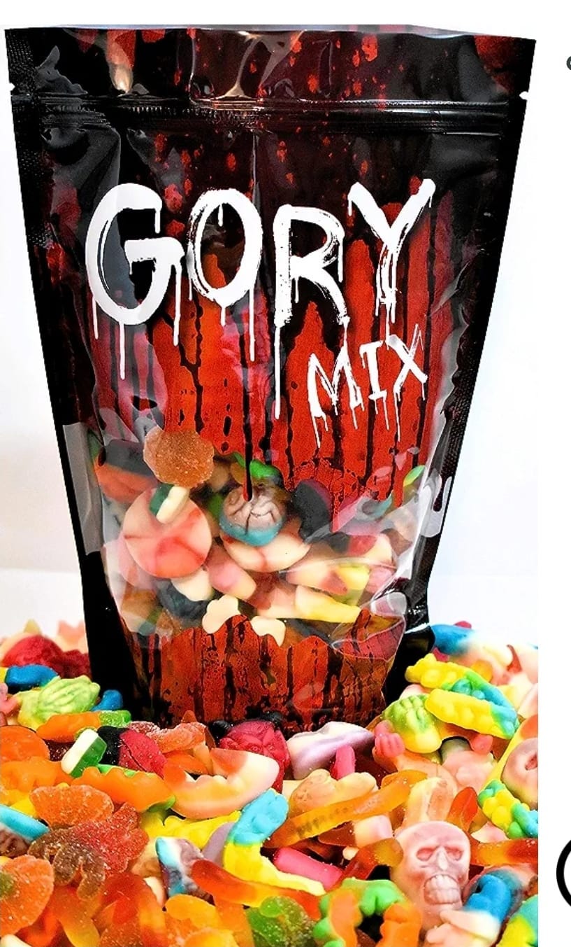 Trolli Halloween Sweet & Sour 360g large pack of sweets mix of eyeballs ...