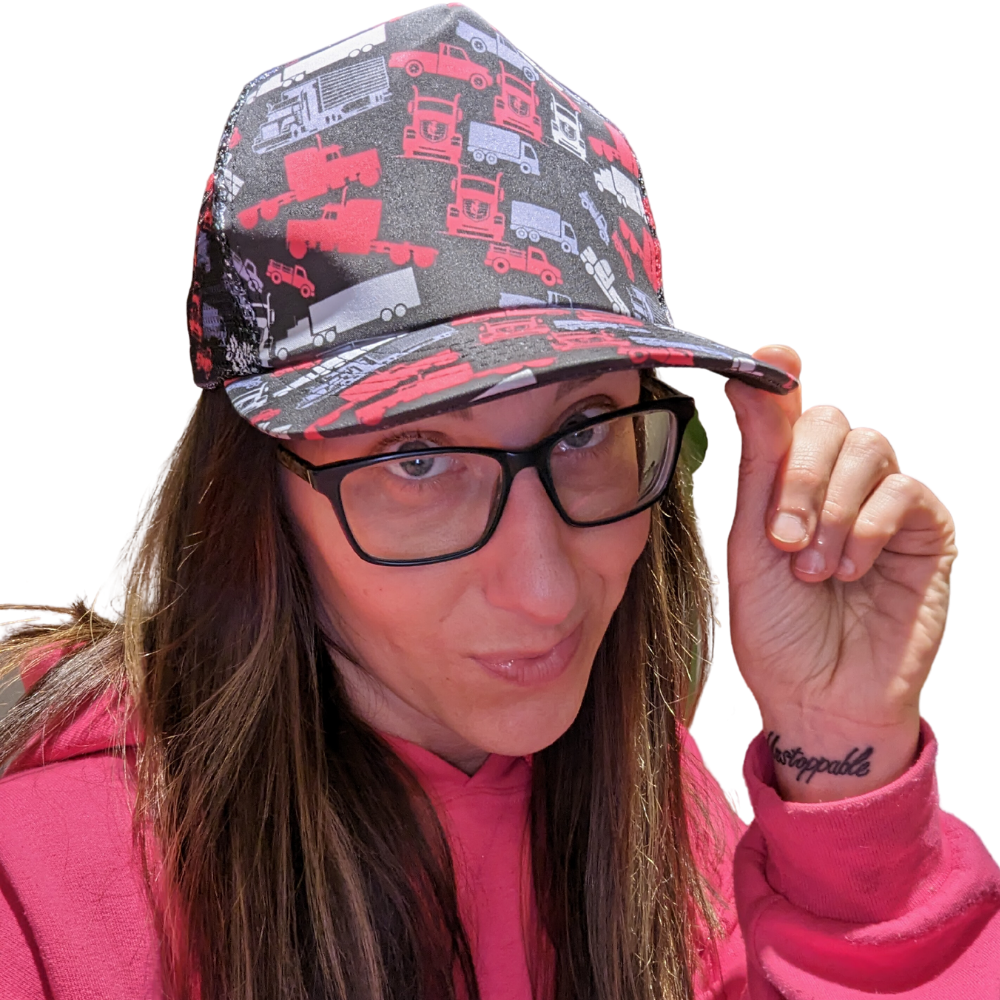 Make a Bold Statement with a Hot Pink Trucker Hat | by Road Relief ...