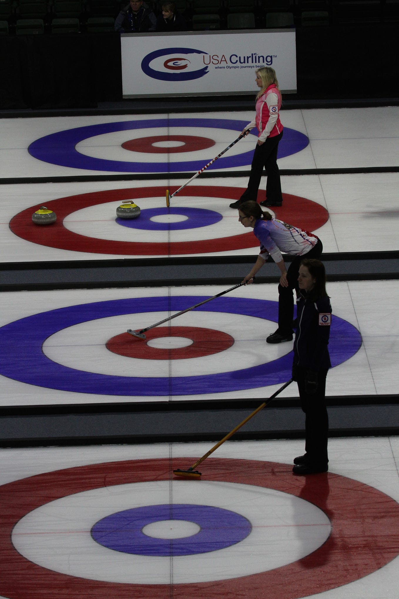 Team Roles. Each curling team consists of four… | by Brian Reich | Hit ...