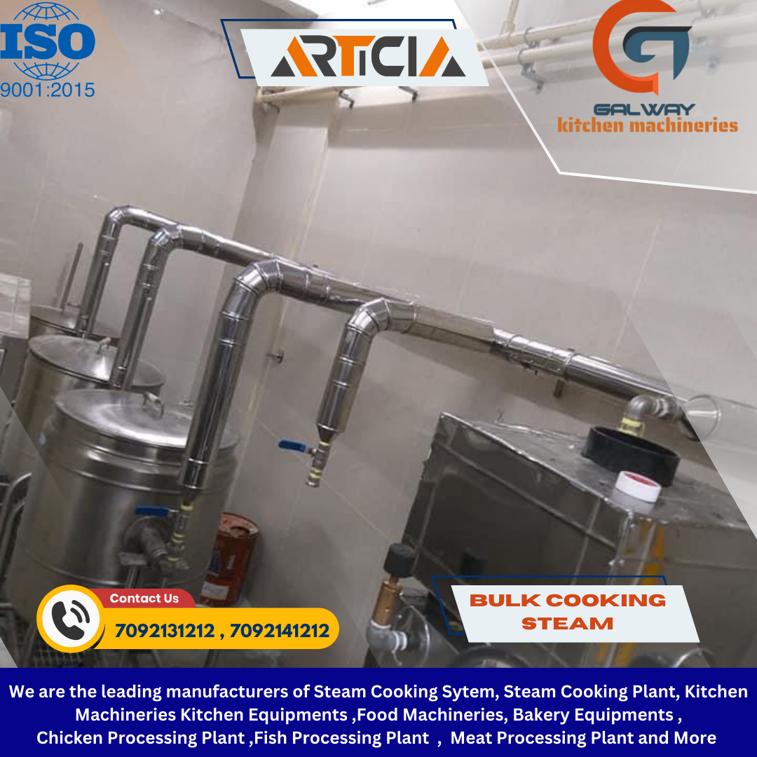 Articia Steam Jacketed Vessel for Steam Cooking Plants | by ...