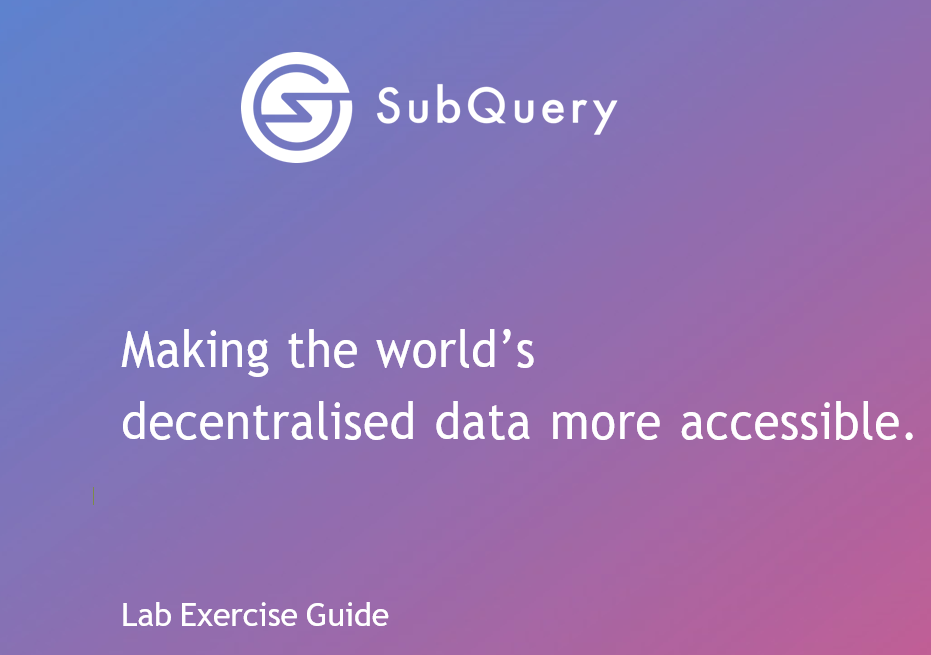 Module 5 Exercise_ SubQuery Project v2 | by Piyapoj Kasempakdeepong | SubQuery-th | Medium