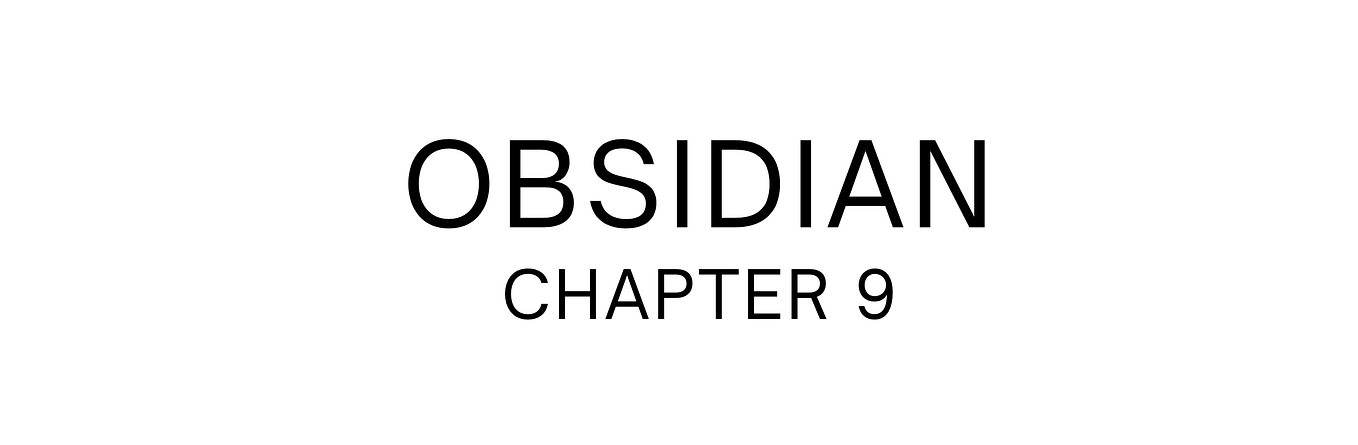 Book: Obsidian | Prologue. Caputo Effect | by Jay W | Book | Obsidian ...