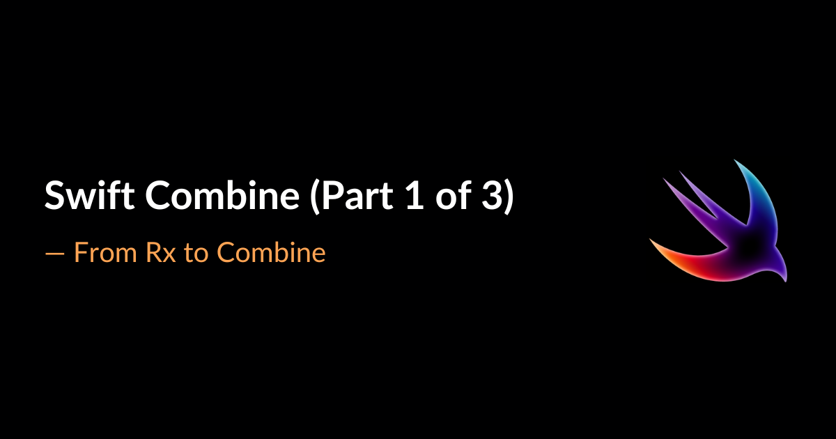 Introduction to Combine. In modern iOS development, reactive… | by Orfeas Iliopoulos | Dev Genius