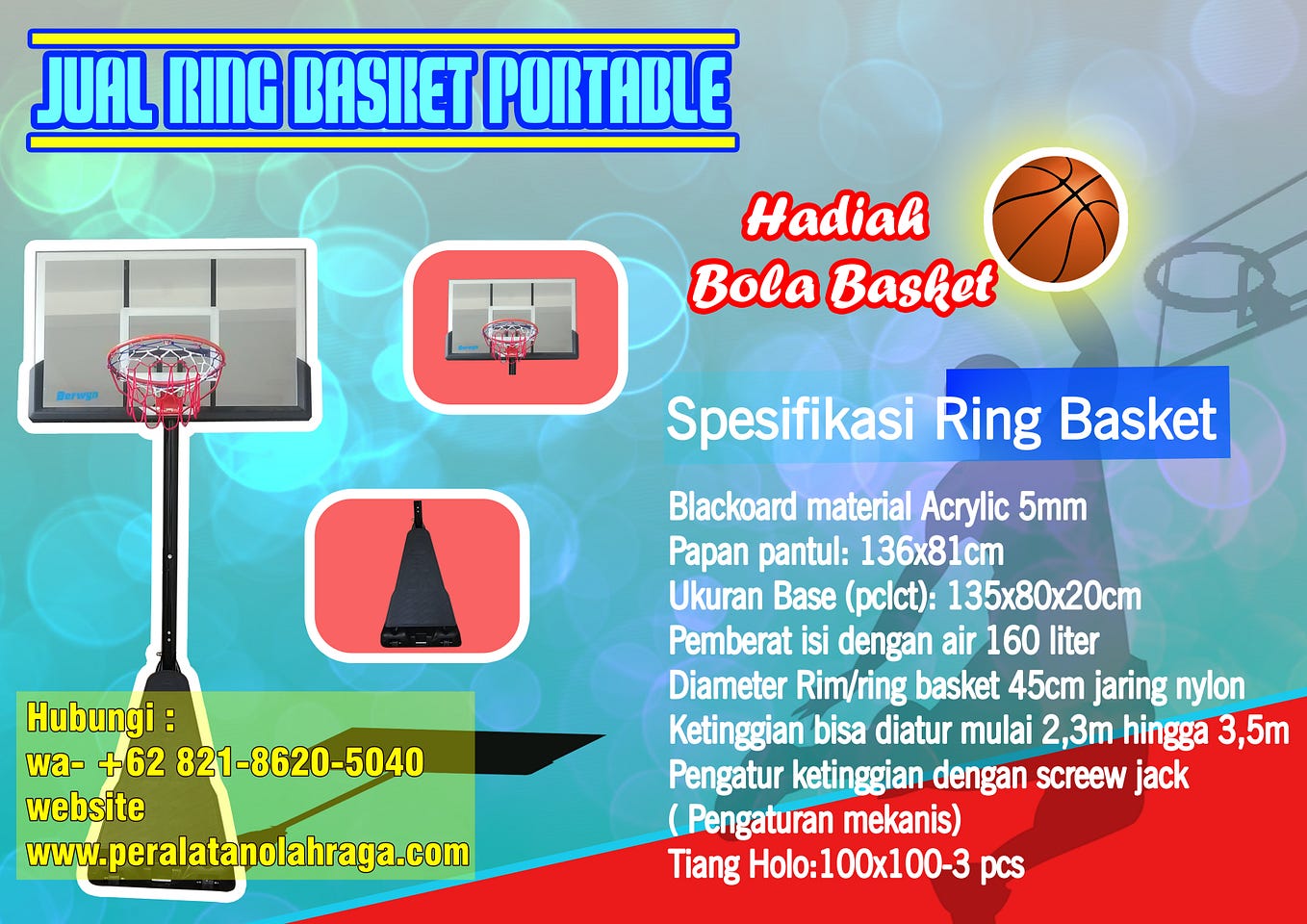 Biaya Pembuatan Ring Basket, Wa +62 821–8620–5040, HOT PROMO | by Jual ...