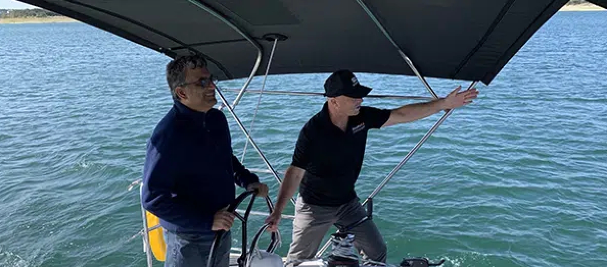 How to Moor a Boat. Sailing up to a mooring ball is an… | by NauticEd ...