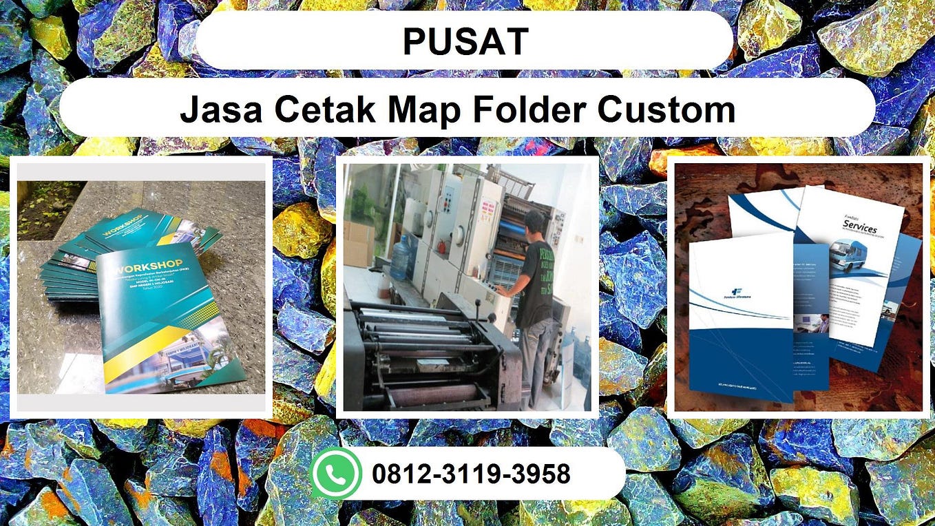 Pusat, 0812–3119–3958 Jasa Cetak Map Folder Custom Tual - Cetak Map ...
