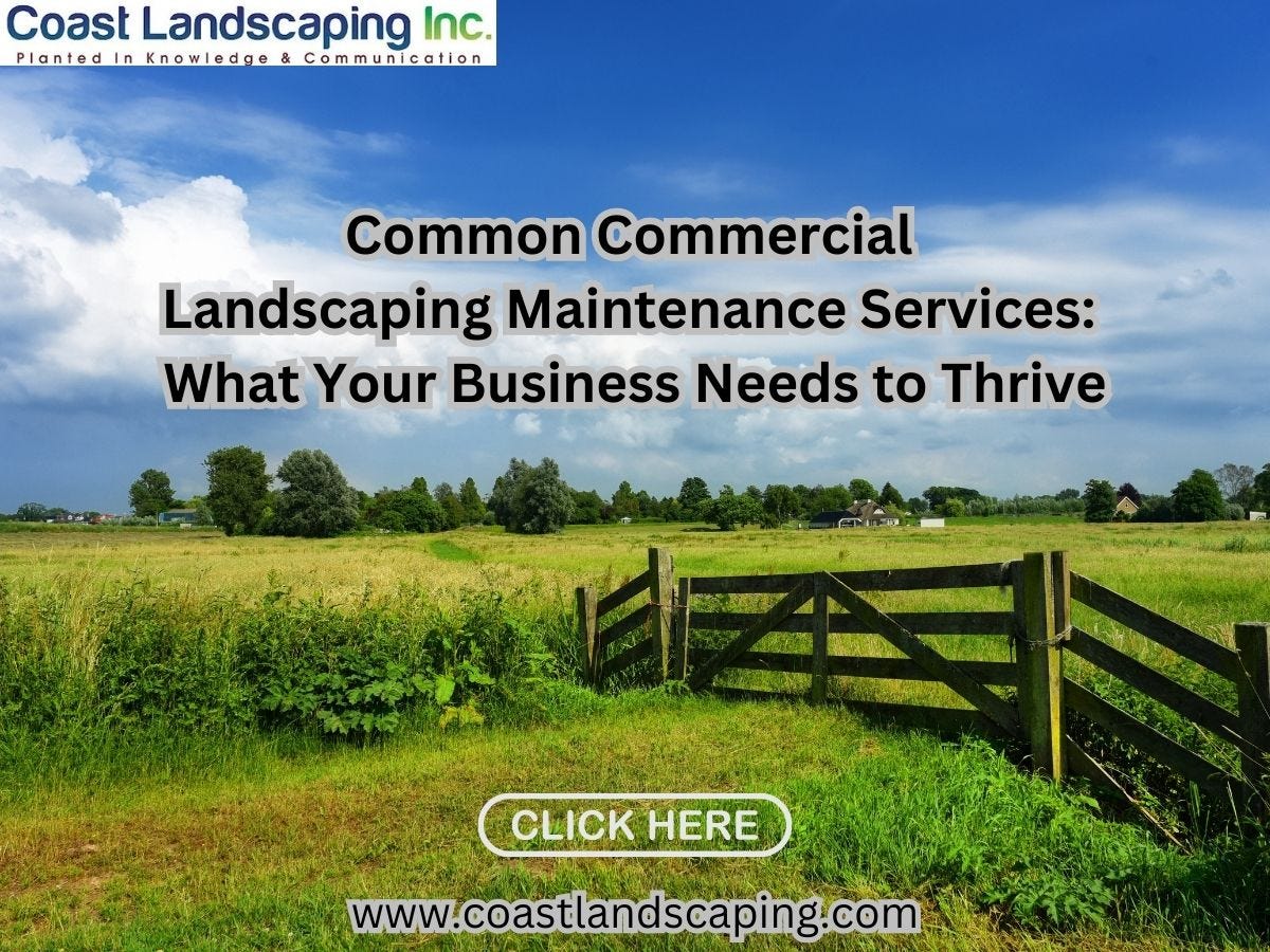 Importance of Commercial Landscaping Maintenance for Business Success ...