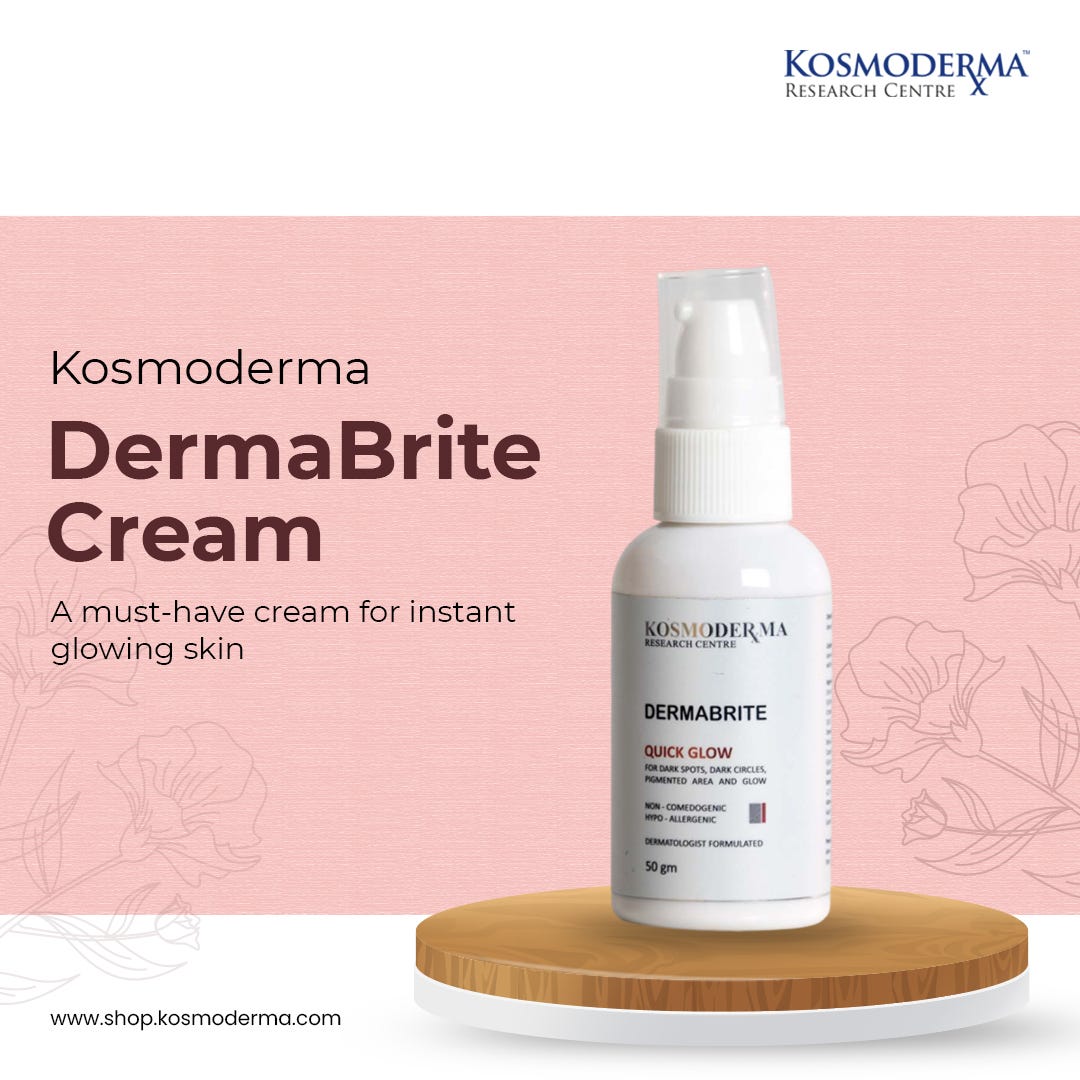 Dermabrite Cream Your Solution for Skin Lightening & Pigmentation ...