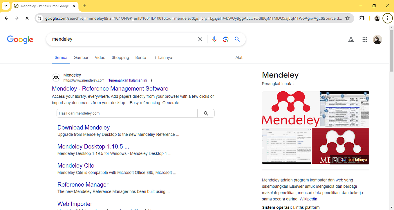 Menambahkan Data Reference ke Mendeley dengan DOI | by Ghery Helwinanto | Medium