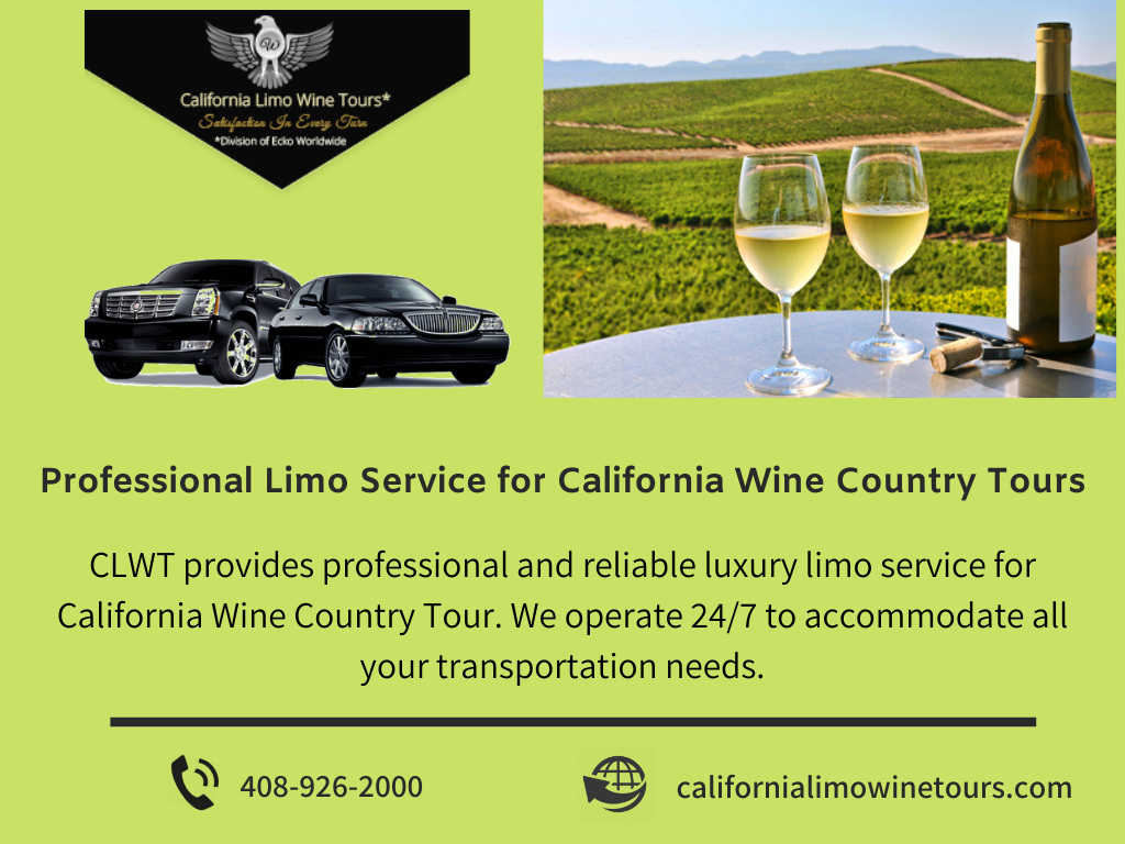 Book Our Luxury Cars for Napa Valley Wine Country Tour | by California ...