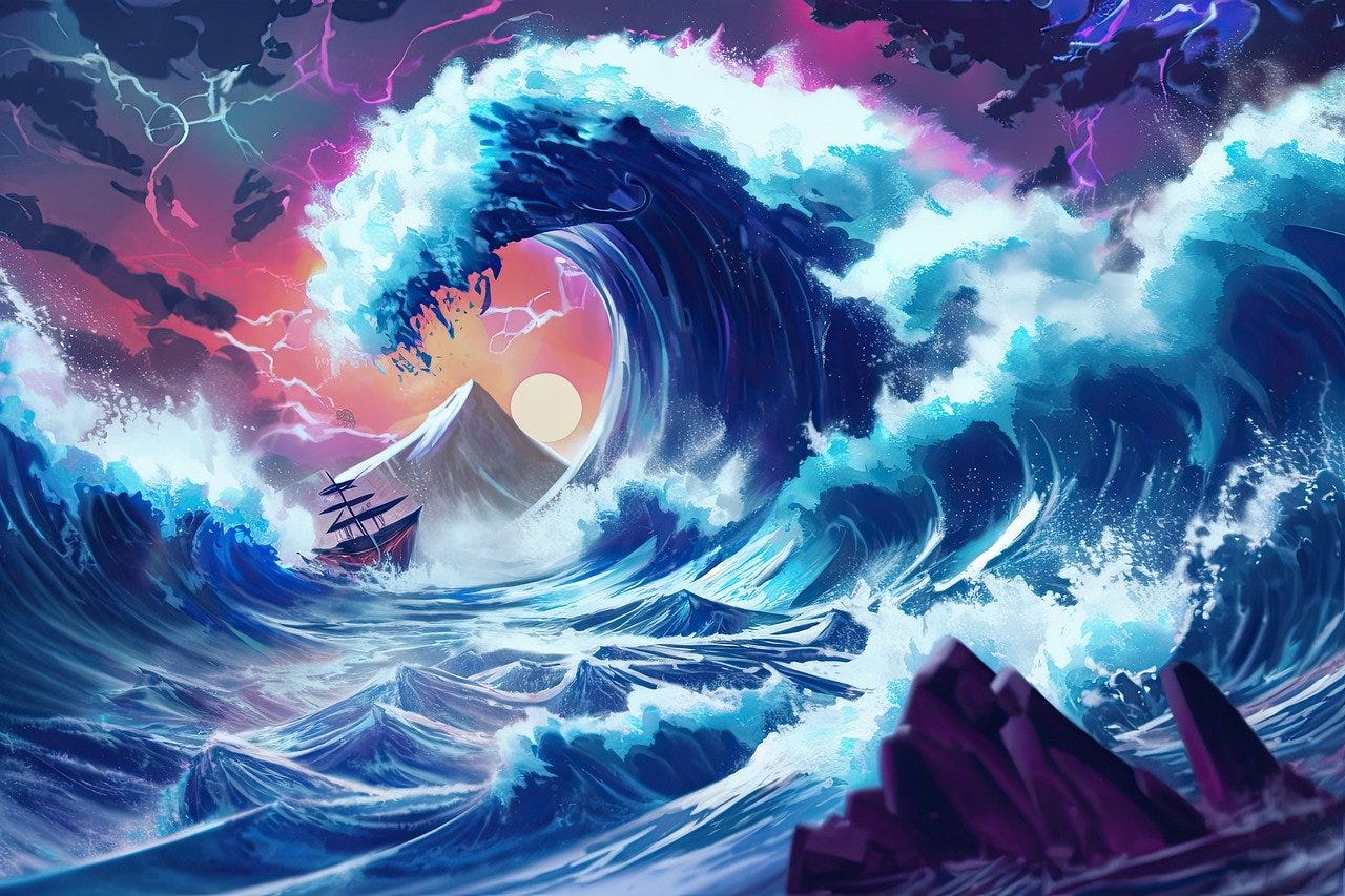 Tidal Wave Art