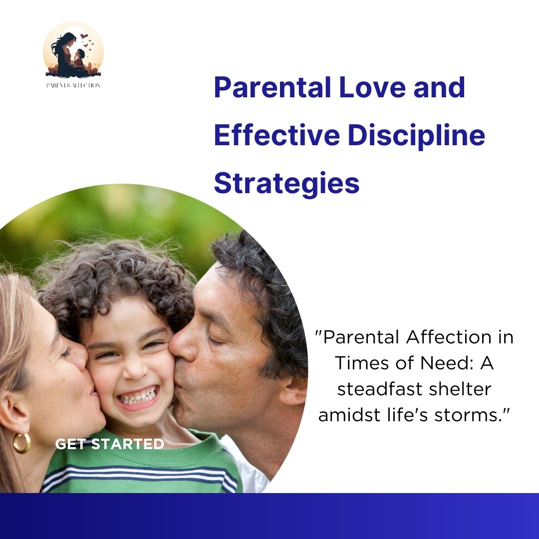 Parental love and effective discipline strategies - Michael J. - Medium
