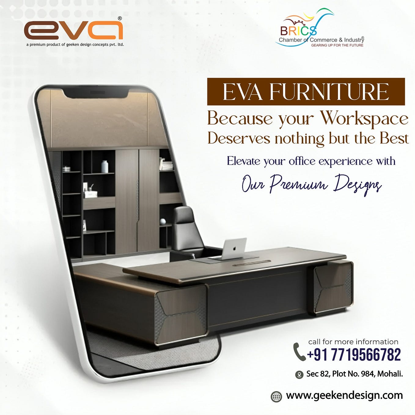 Office Chair Dealers in Haryana - Eva Furniture - Medium
