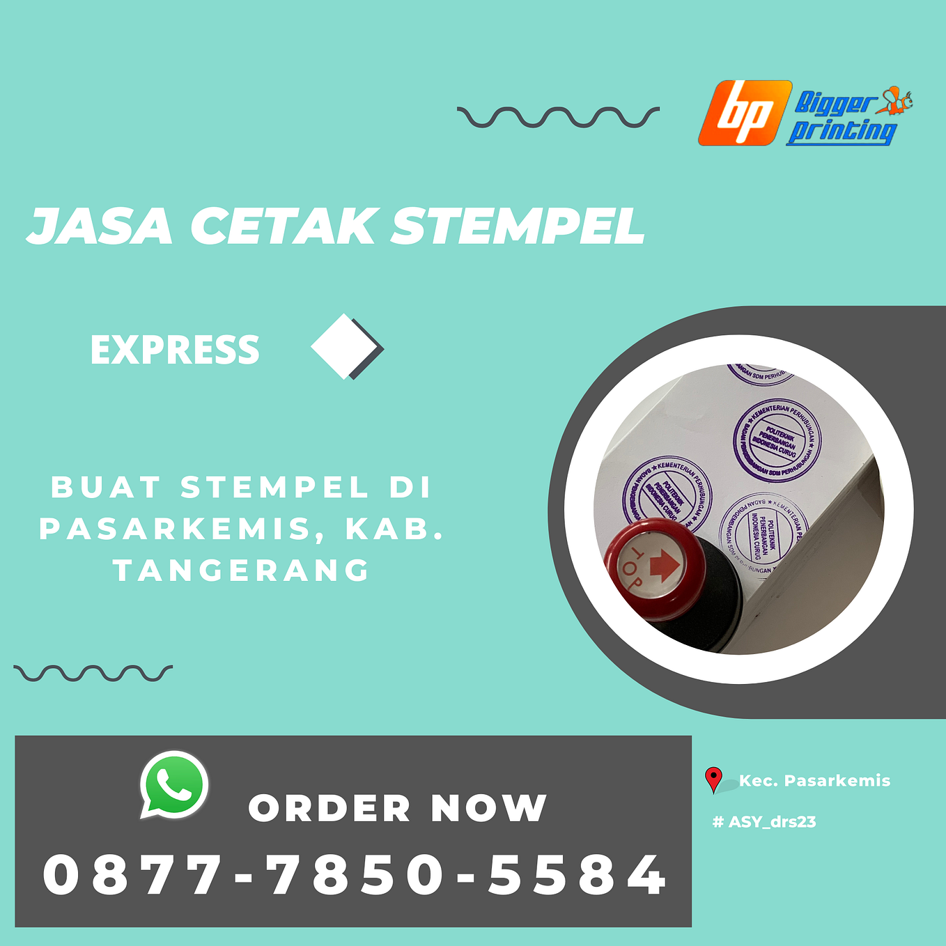 EXPRESS, Wa. /Call. 0877-7850-5584, Jasa Cetak Stempel di Cipondoh Tangerang Bikin Stempel Harga ...