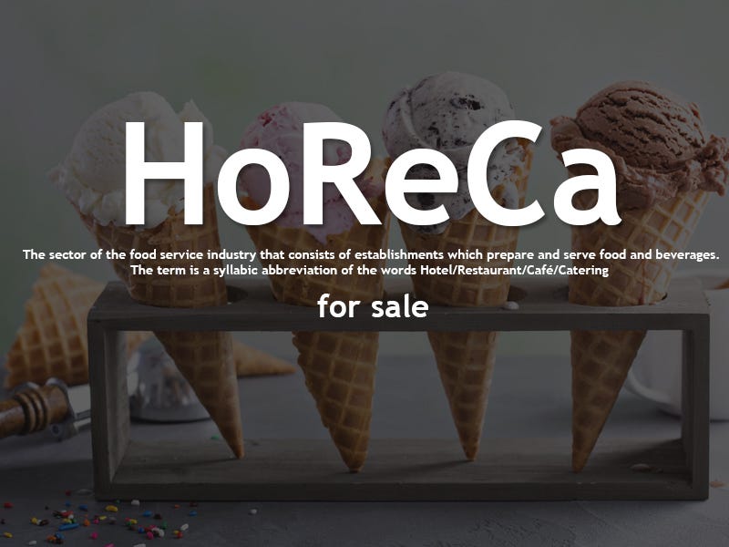 HoReCa. For sale the follow domain names | by Acquire.us | Medium