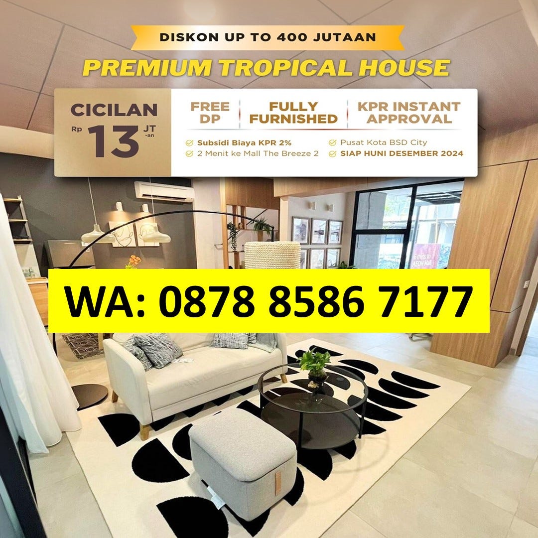 WA: 0878 8586 7177, Harga Terbaru 2024 Rumah BSD City Serpong Tangerang ...