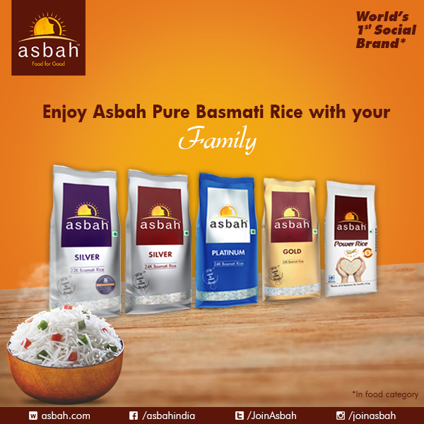 Best Basmati Rice Brand in India. Asbah a best basmati rice brand… | by ...
