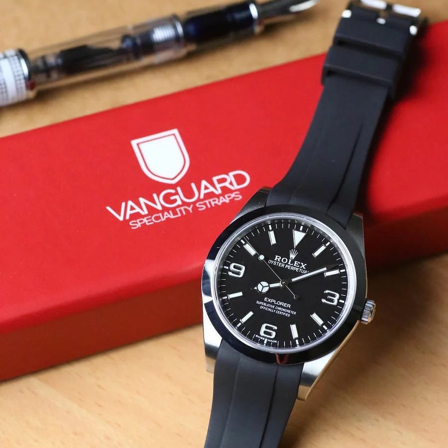How to Maintain and Care for Your Tudor Black Bay Rubber Strap? | by ...