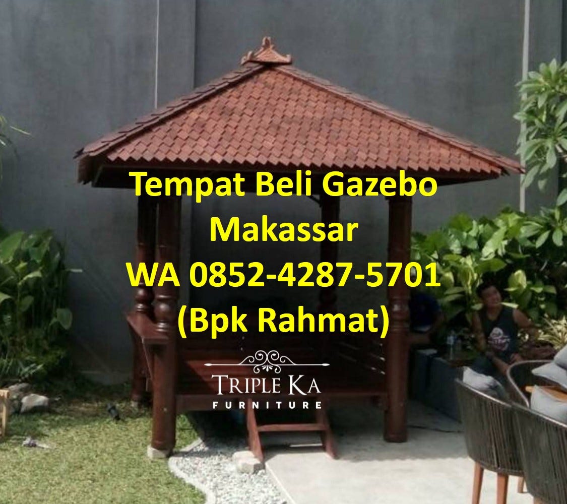 Harga Gazebo di Makassar Terjangkau dengan Kualitas Maksimal | by Jual gazebo makassar | Medium
