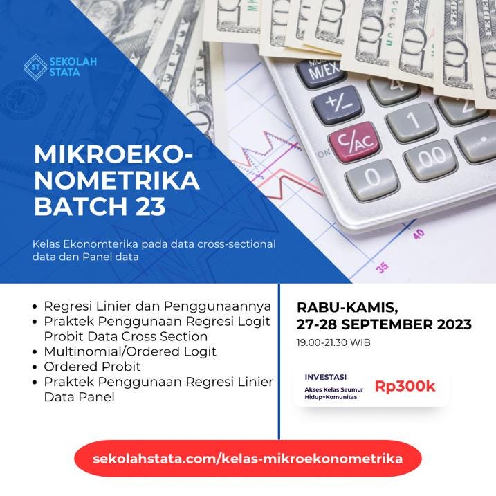 [KELAS EKONOMETRIKA SPASIAL BATCH 4] Apa itu Ekonometrika Spasial ...