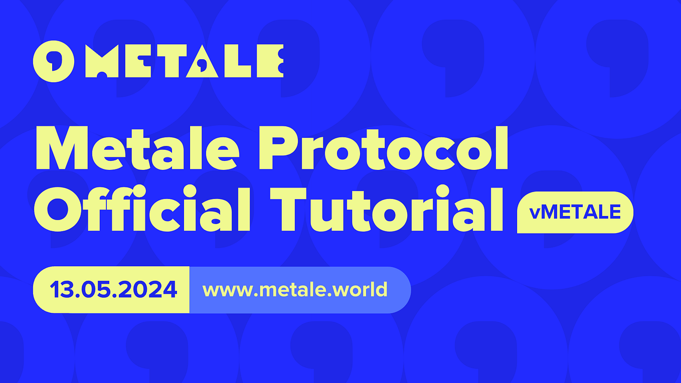 The Issuance of Metale Protocol Authorization Certificate - Metale Protocol - Medium