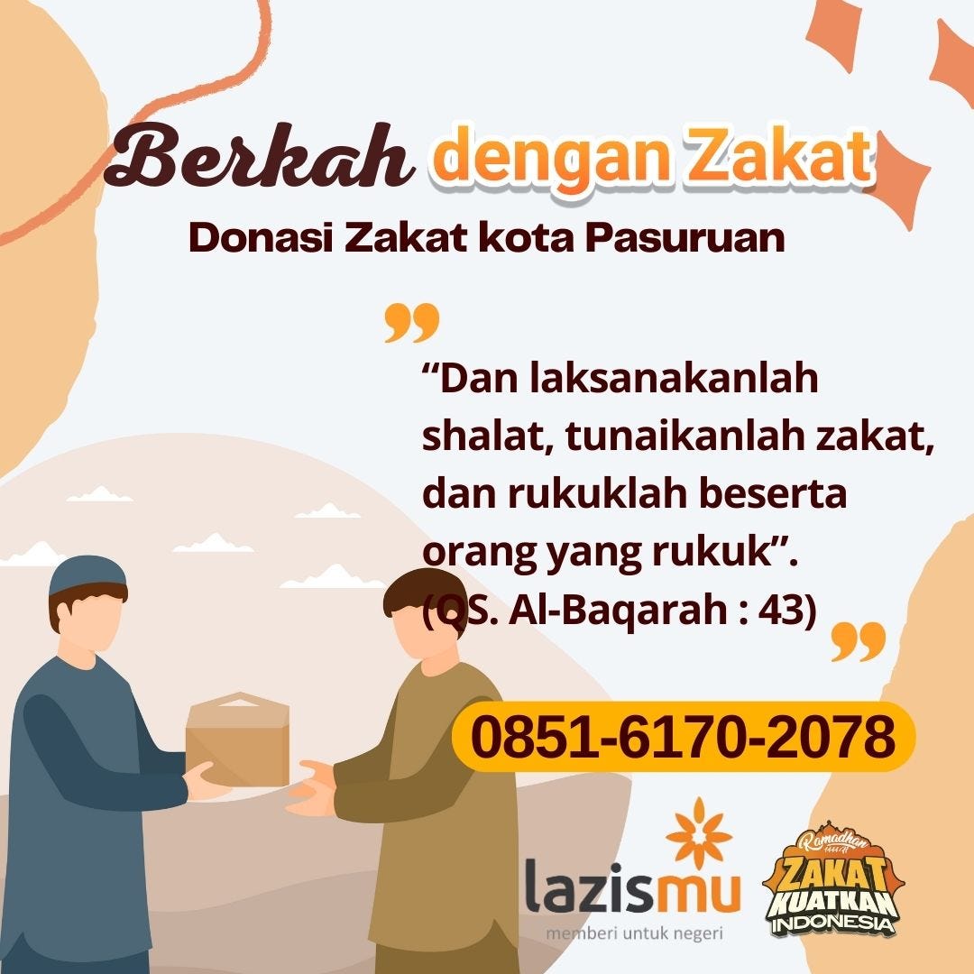 Lembaga Amil Zakat Kabupaten Gresik, Donasi Zakat Kabupaten Gresik, WA 0851–6170–2078 | by ...