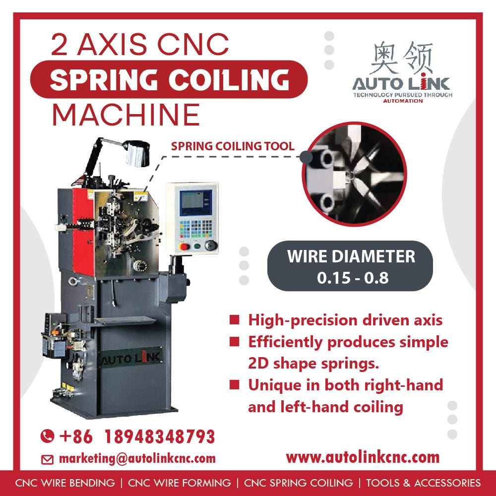 10 Axis Cnc Wire Forming Machine Autolink Cnc Medium