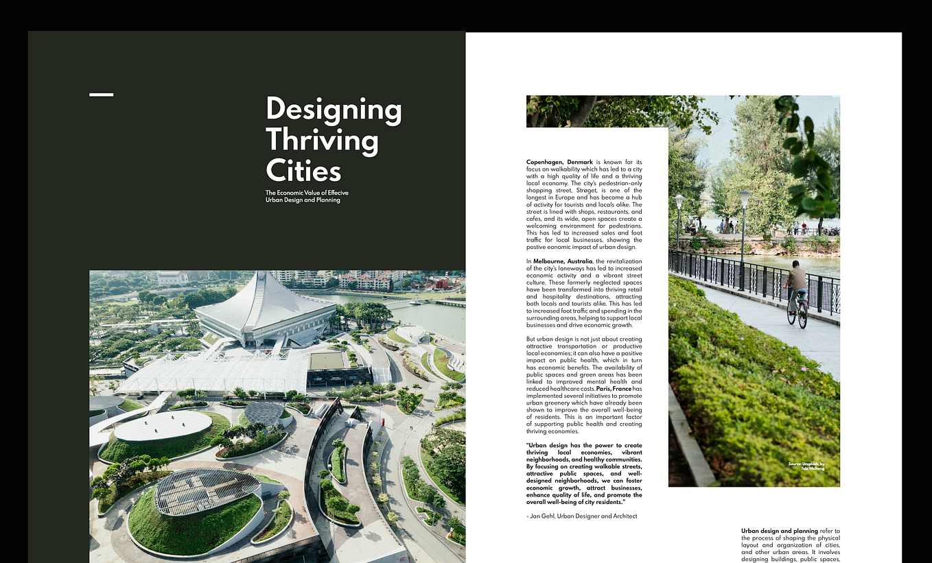 Designing Thriving Cities. The Economic Value of Effective Urban… | by ...