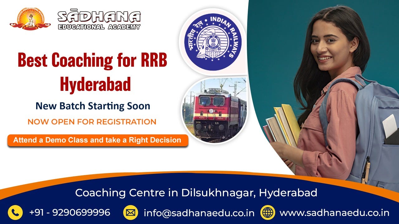 Best Competitive Exam Coaching Center in Hyderabad | by Sadhana ...