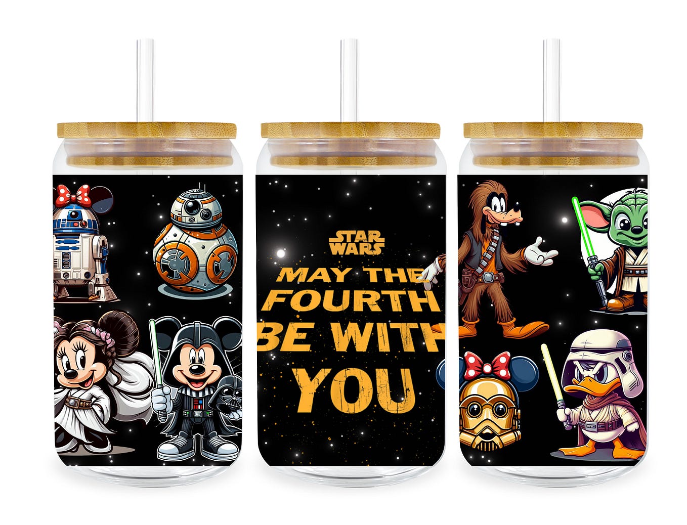 May The Fourth Be With You Svg, Cute Cartoon Svg, This Is The Way Svg ...