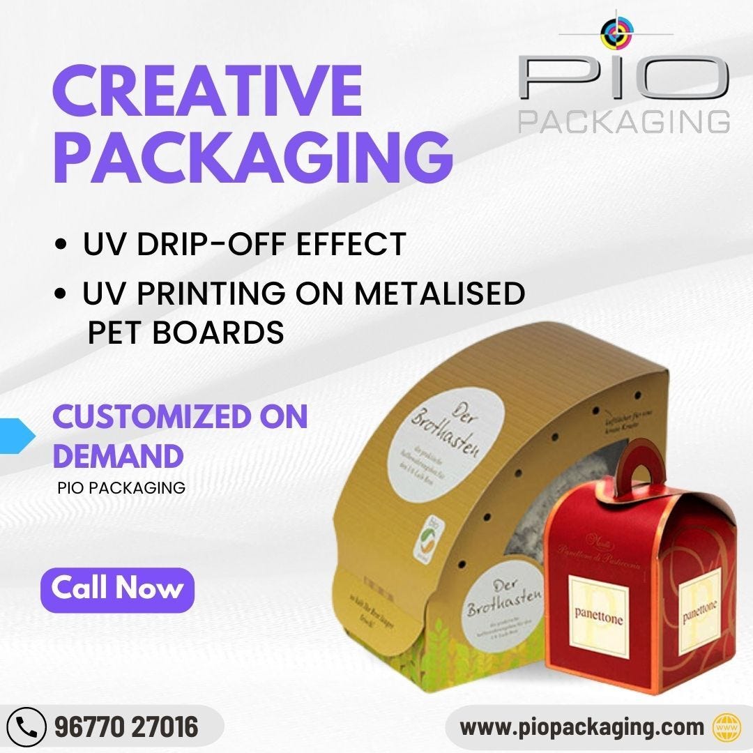 Retail Food Packaging Boxes By Pio Packaging. - Pio Packaging - Medium