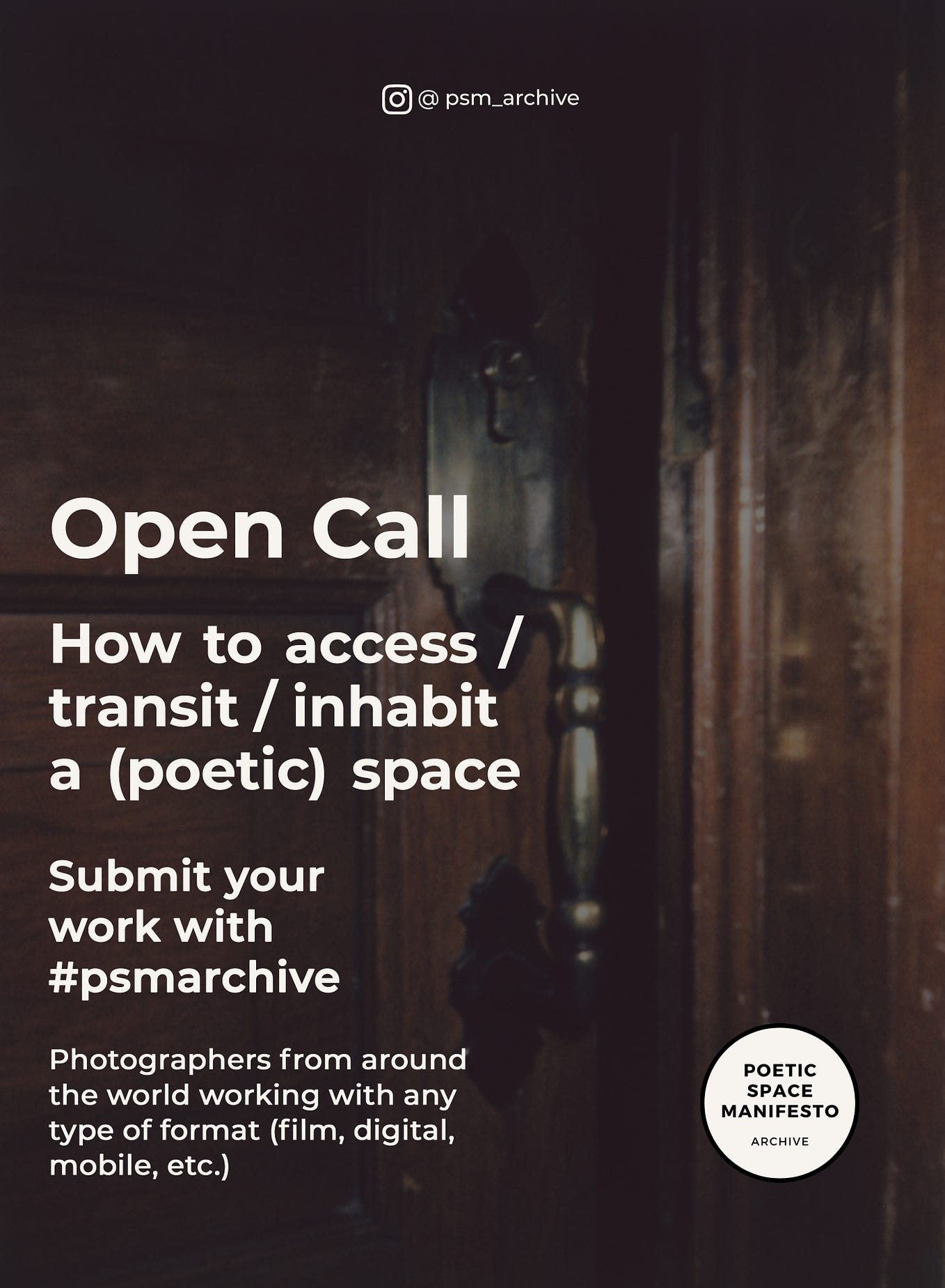 Poetic Space Manifesto: the possibilities of experiencing a habitable ...