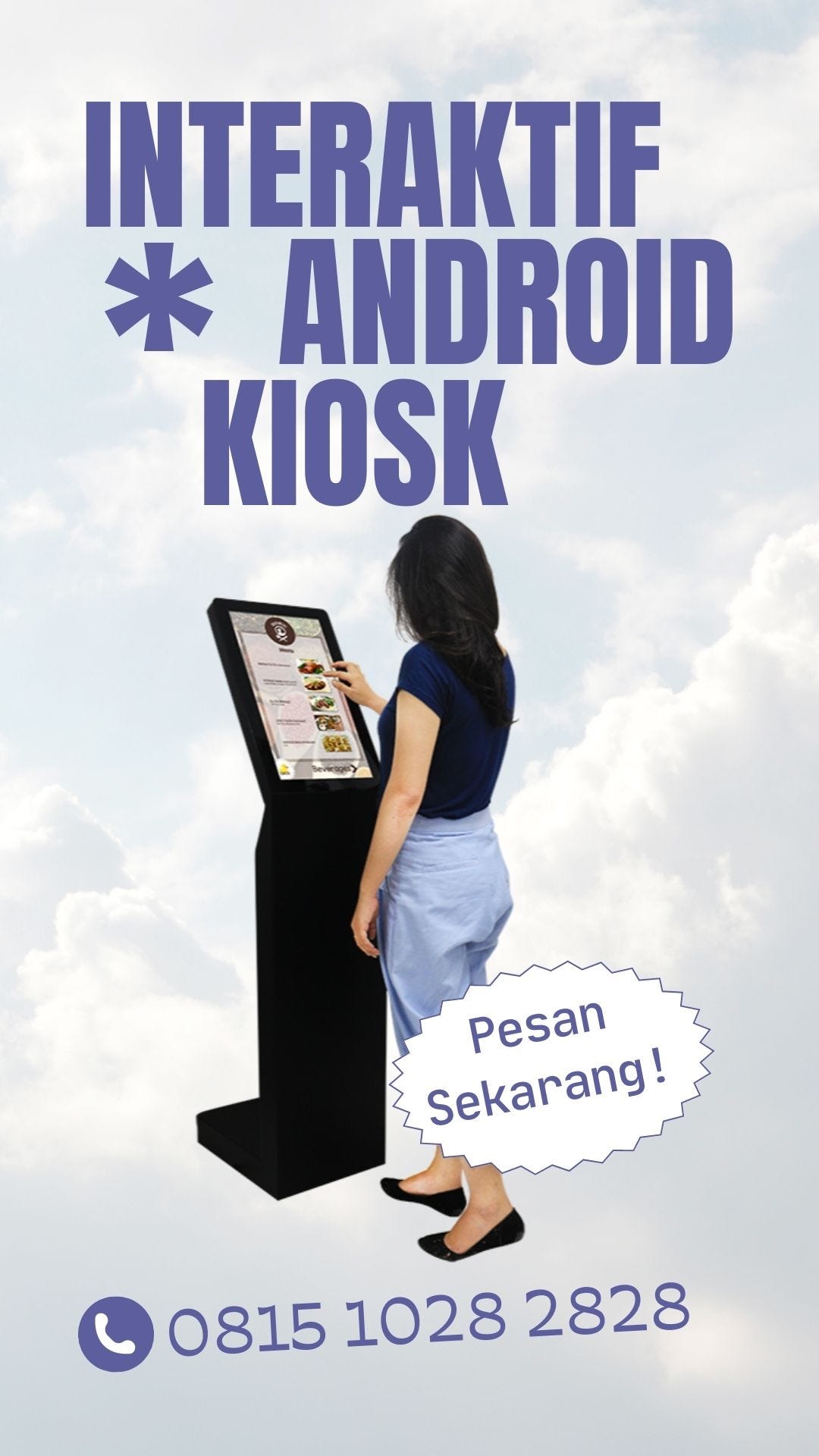 kioskPromo! Kiosk Interaktif Terbaik Jakarta, WA : 081510282828, contoh ...