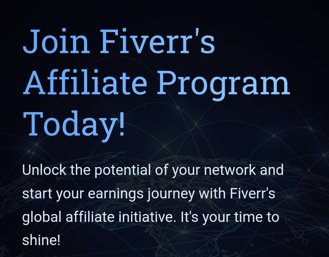 "Join the Fun and Earn: Fiverr’s Affiliate Program for beginners!" | by ...
