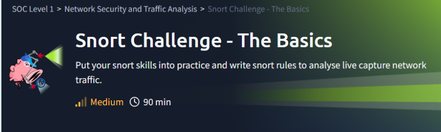 Snort Challenge — The Basics : TryHackMe | Medium