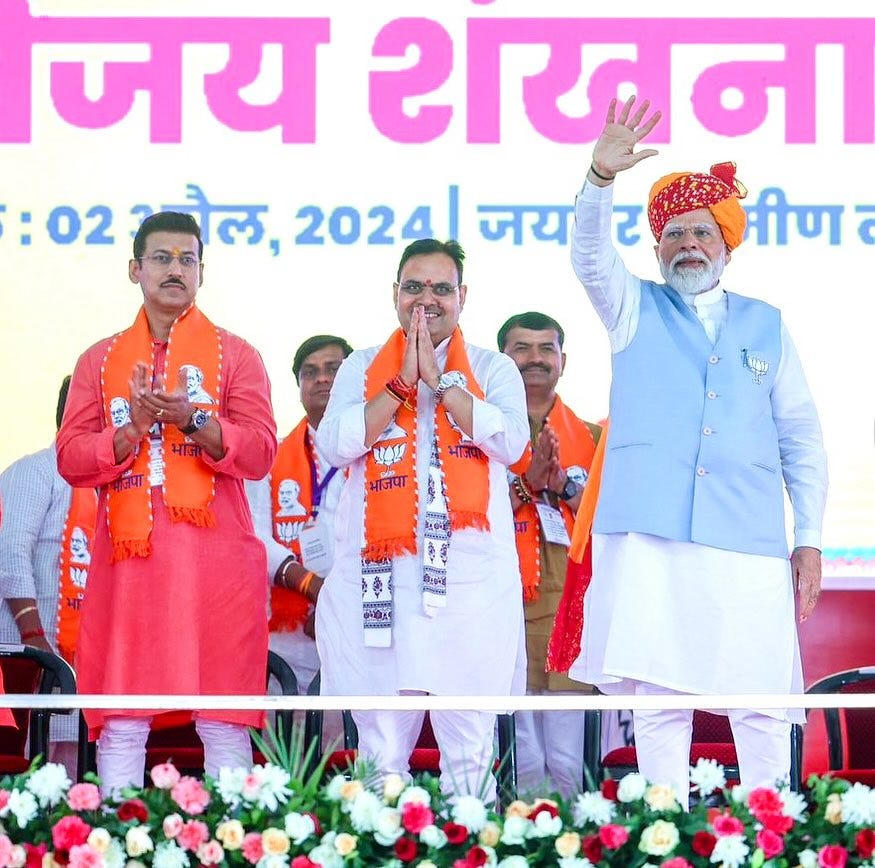 Comprehensive Development Vision by Colonel Rajyavardhan Rathore in ...