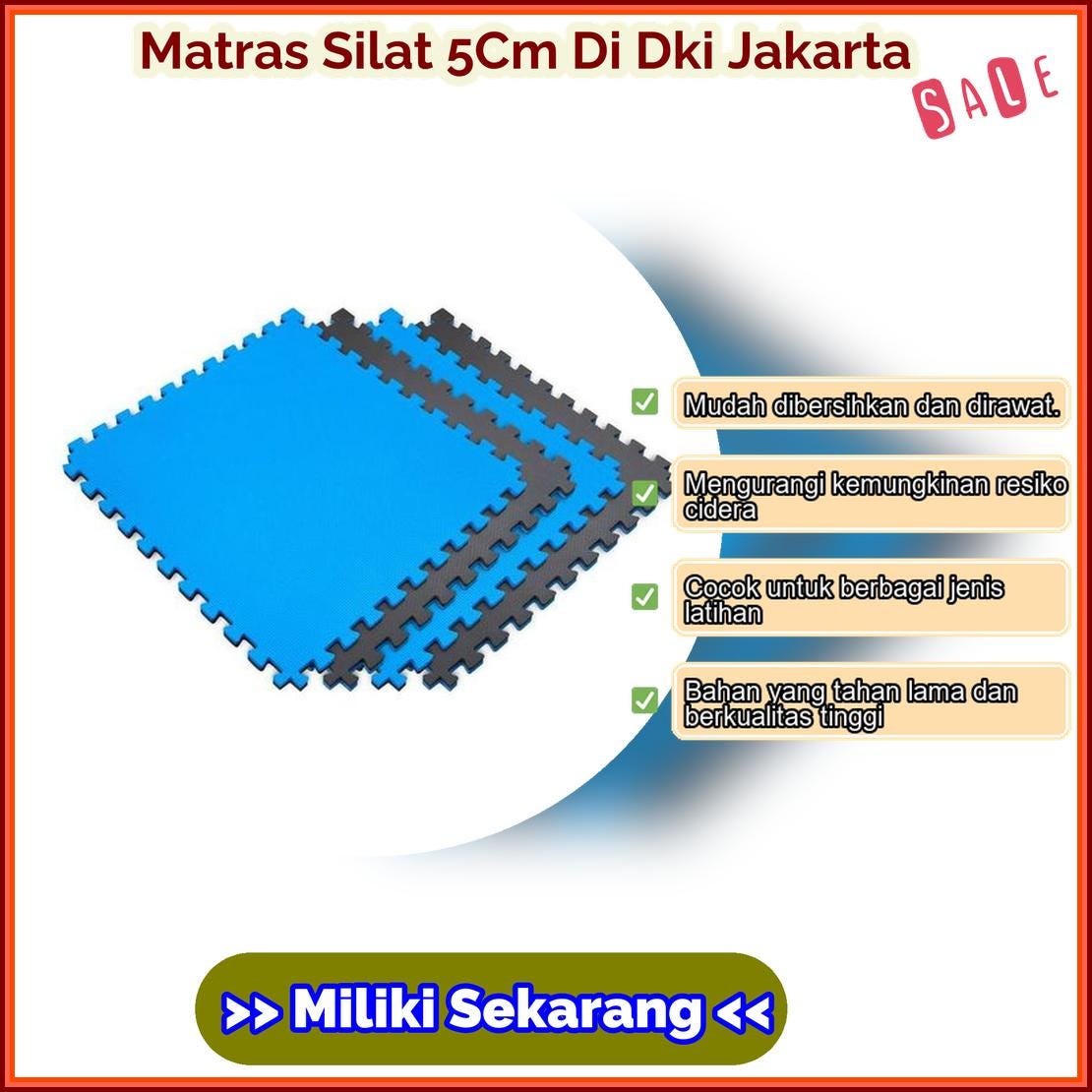 Matras Silat 5Cm Di Kalimantan Selatan - Matras Puzzle Tebal - Medium