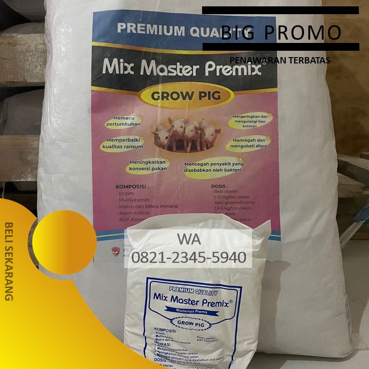 WA.0821–2345–5940, Obat Penggemuk Ternak Babi Kalipuro - Hartono - Medium