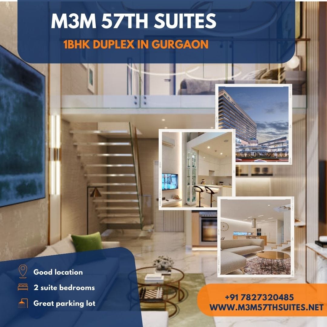 Get Your Dream Apartment at M3M 57th Suites in Gurgaon - Arushi Singh ...