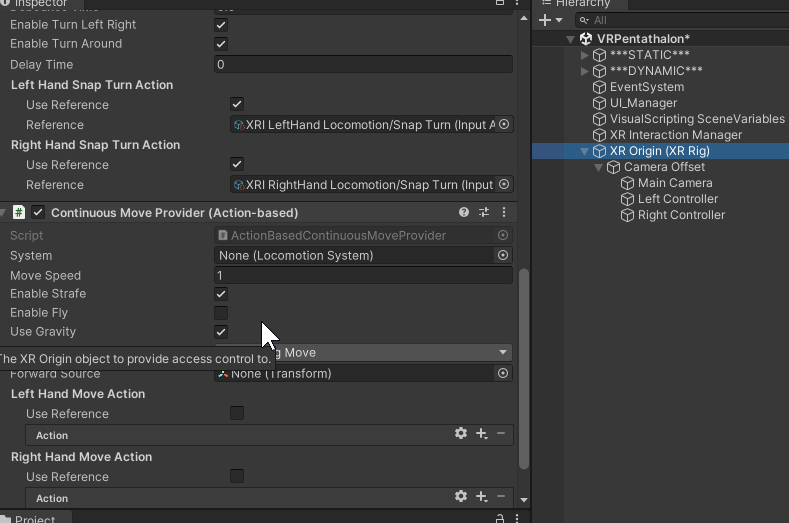 Unity: Setting Up Player Hands. In VR, you will be using the… | by Bounchanh Kompackdee | Medium