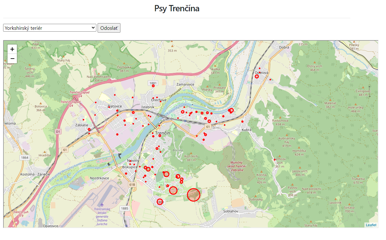 Visualize city open data with Python, Flask and Folium maps. Part 2 | by Vlado Sedlák | Medium