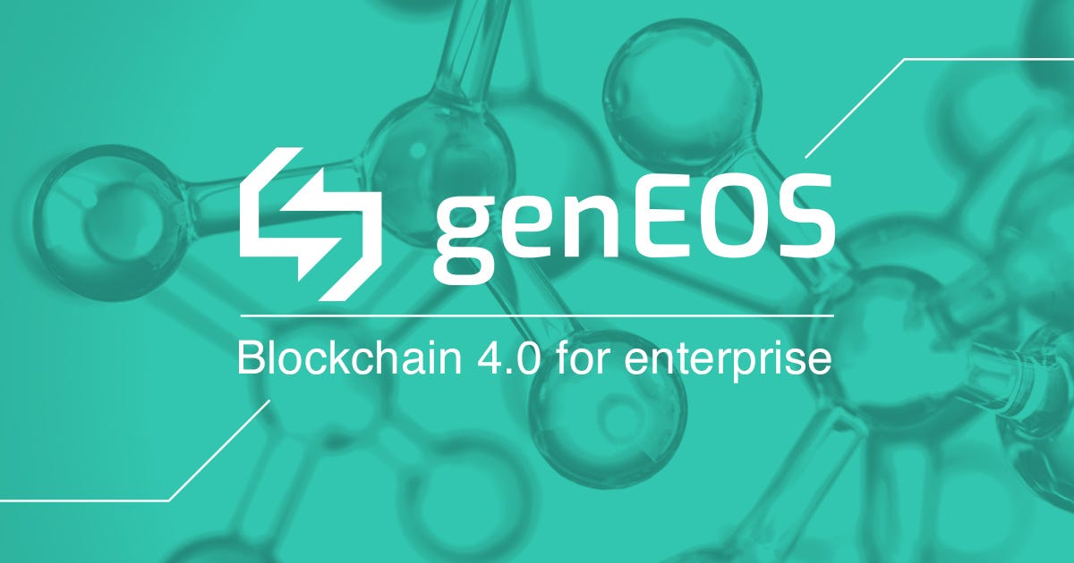 What is blockchain 4.0?. By now, it’s well understood that… | by genEOS ...