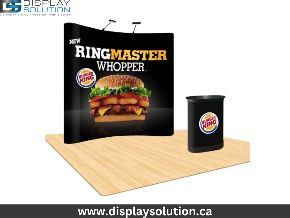 Revolutionize Your Brand with Creative Trade Show Displays - Display Solution - Medium