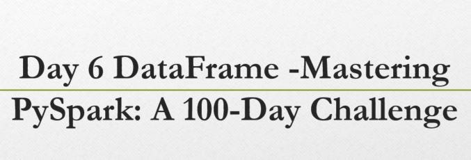 A Short Introduction To PySpark Window Functions | by Pan Cretan | Level Up Coding