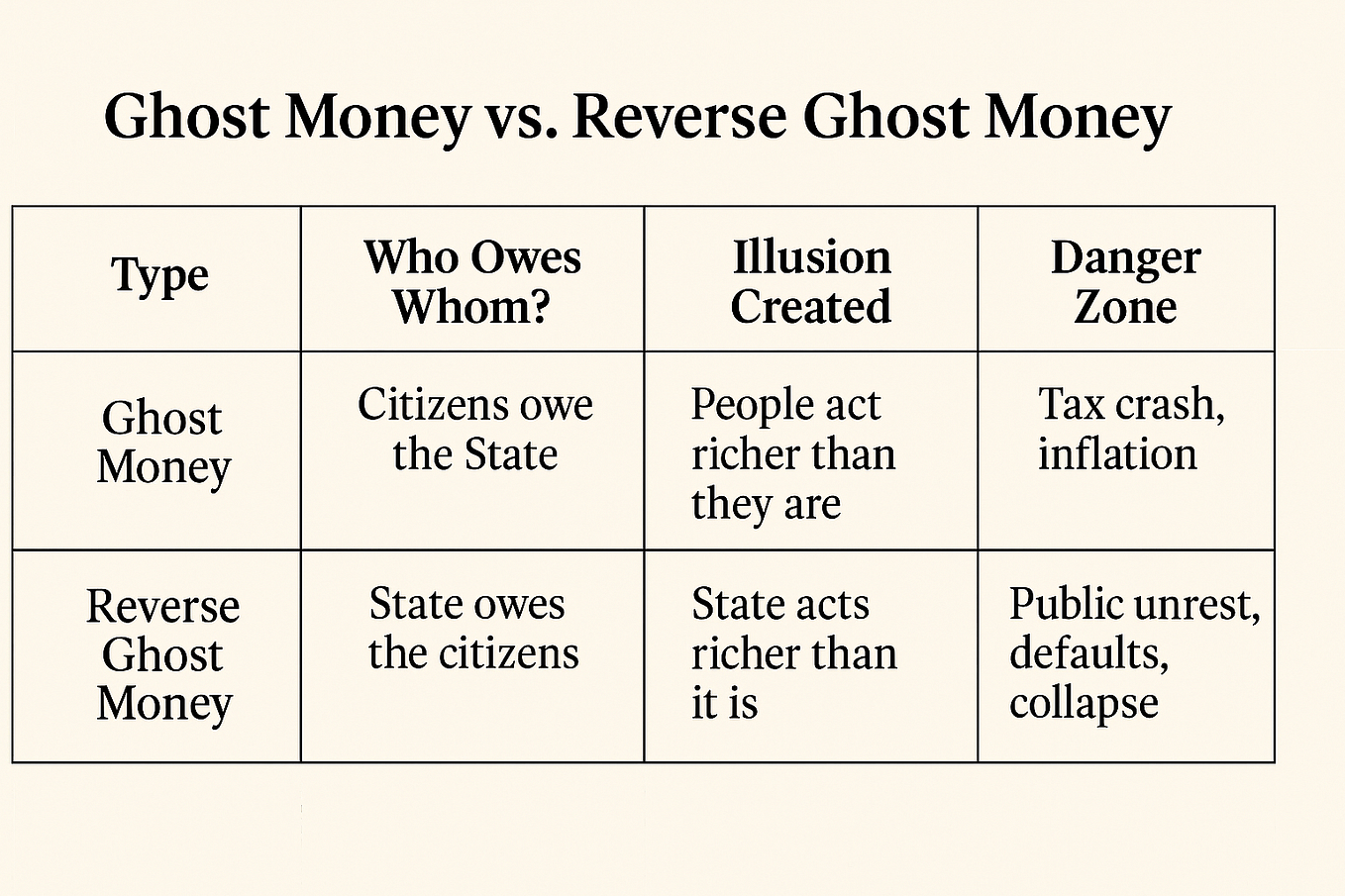The Three Laws of Ghost Money (Simplified and Expanded) | by Alexandru ...